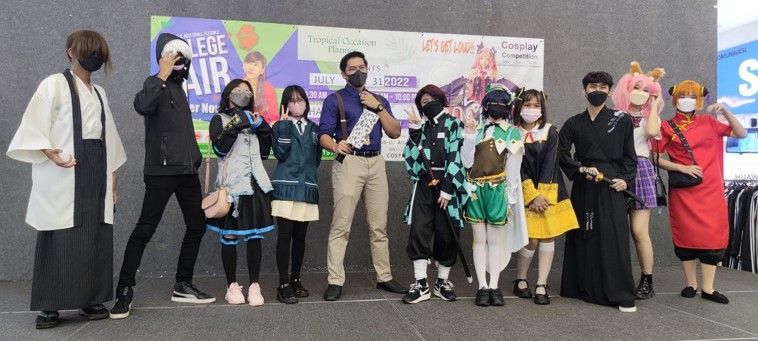 COLLEGE FAIR & COSPLAY COMPETITION 2022 - Harbour Mall Sandakan